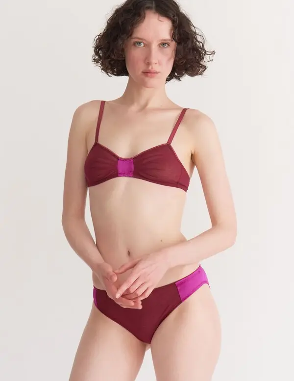 Araks Uma Bralette Amaranth