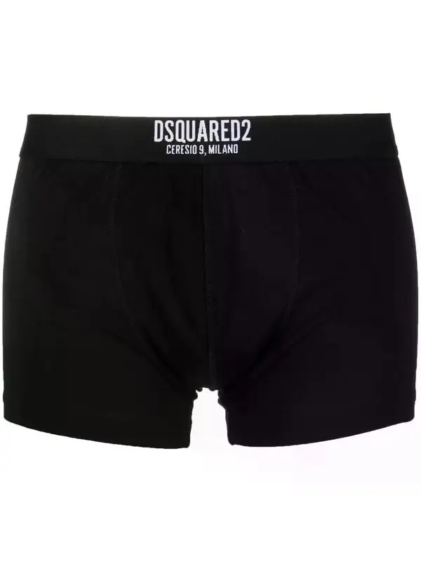 Dsquared2 Logo-waistband Boxers - Black
