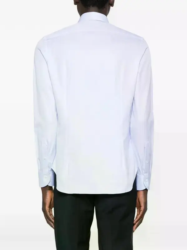 Canali Cotton Shirt - Blue