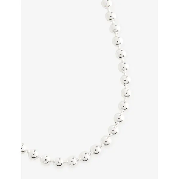 COMMONLINES Ball Chain Sterling Necklace