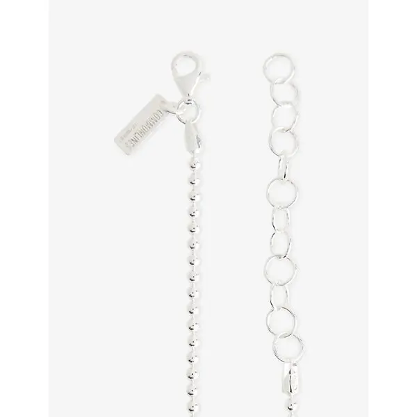 COMMONLINES Ball Chain Sterling Necklace