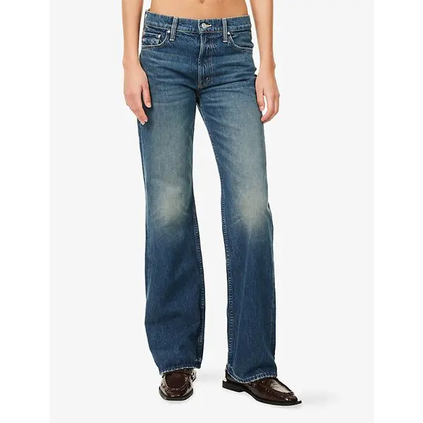MOTHER The Reifler Straight-leg Denim Jeans - After Midnight