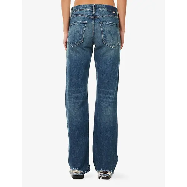 MOTHER The Reifler Straight-leg Denim Jeans - After Midnight