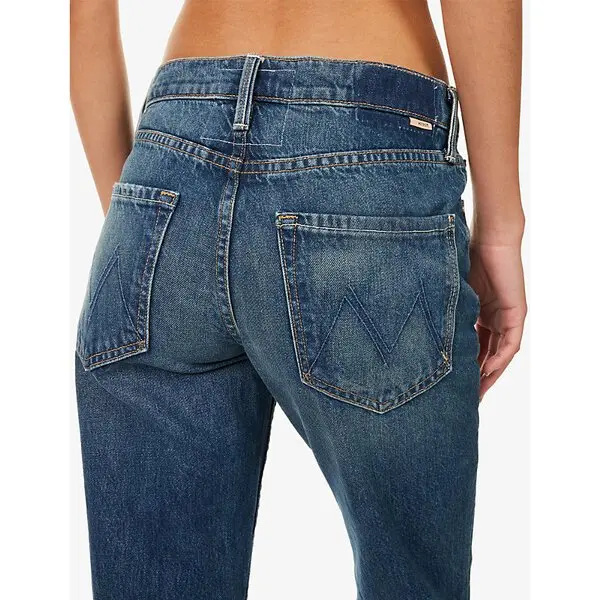 MOTHER The Reifler Straight-leg Denim Jeans - After Midnight