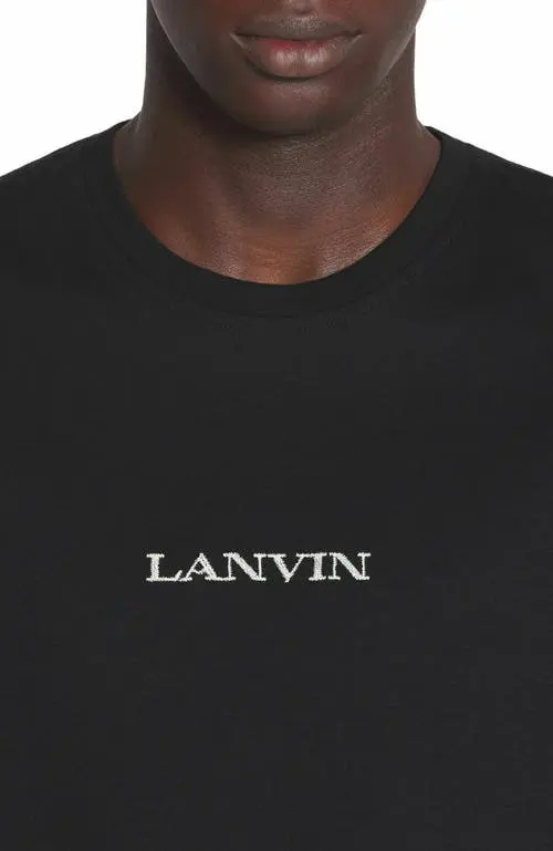 LANVIN Embroidered T-shirt