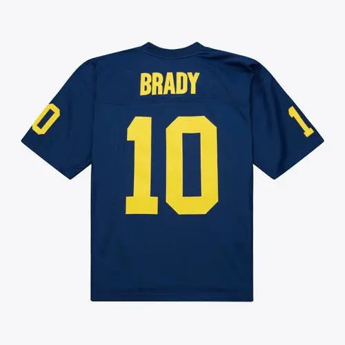 Mitchell & Ness Tom Brady Michigan Wolverines 1999 College Vault Jersey