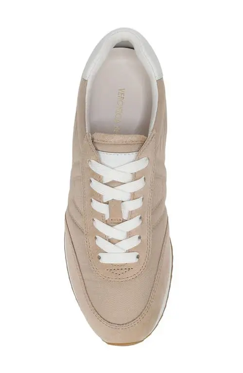 Veronica Beard Penrose Lace-up Sneakers - Sand