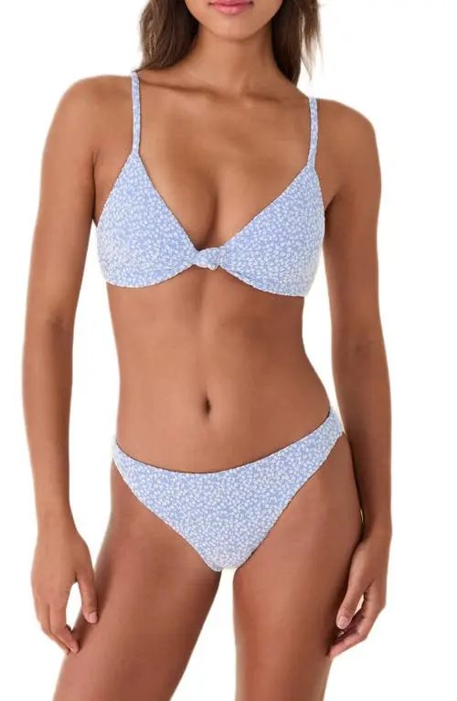 ANDIE The Santorini Knotted Bikini Top - Misty