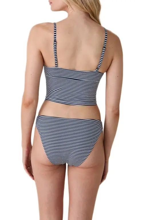 ANDIE Lanikai Stripe Crop Tankini Top