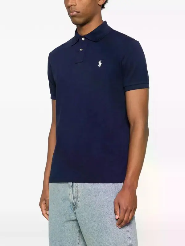 Polo Ralph Lauren Button Logo-detail Polo Shirt