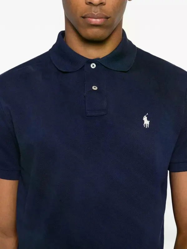 Polo Ralph Lauren Button Logo-detail Polo Shirt
