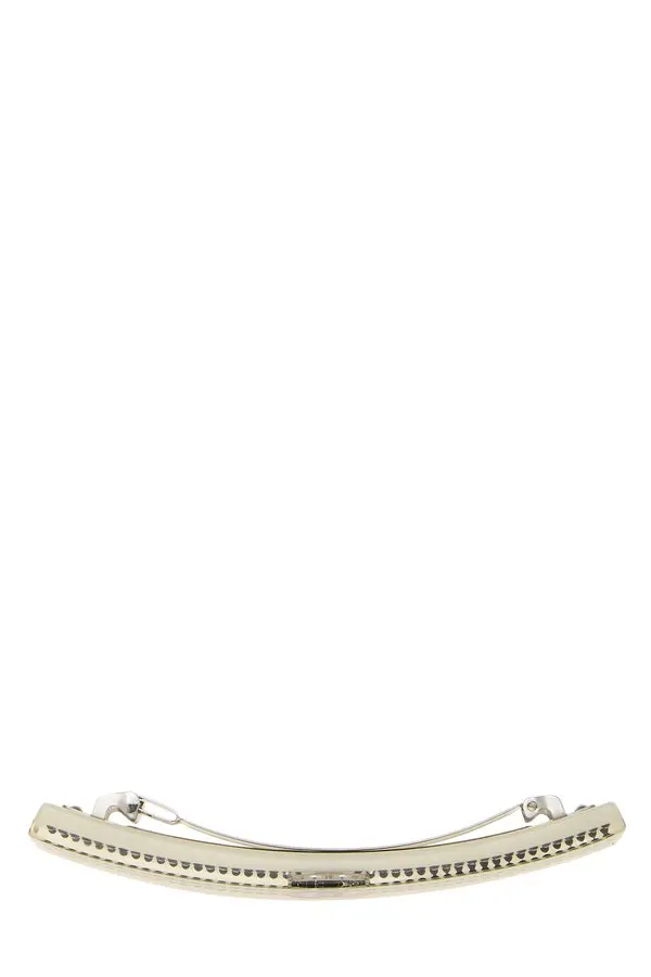 Chanel Acrylic 'cc' Barrette