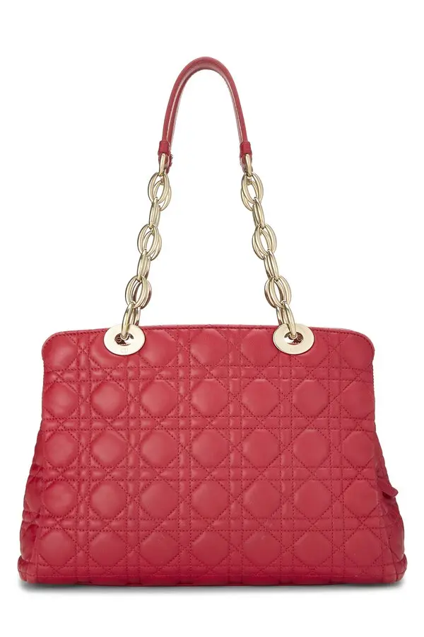 Dior Cannage Quilted Soft Tote