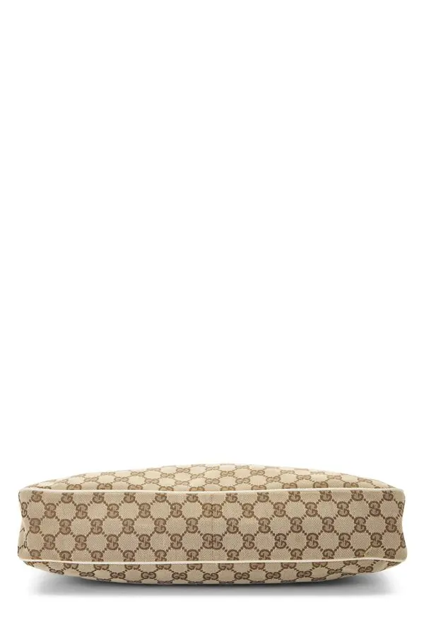 Gucci Original Gg Canvas Charmy Pocket Tote