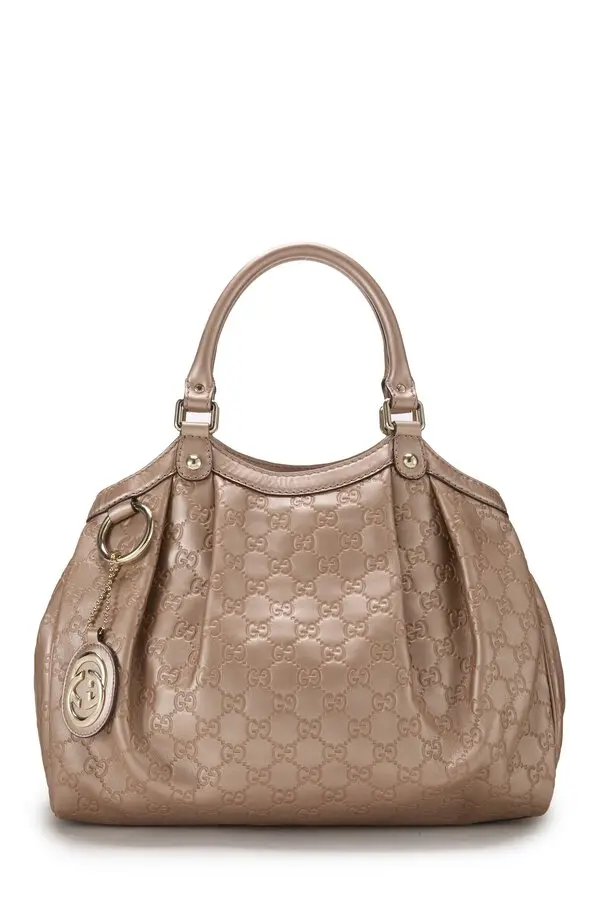 Gucci Metallic Sukey Tote