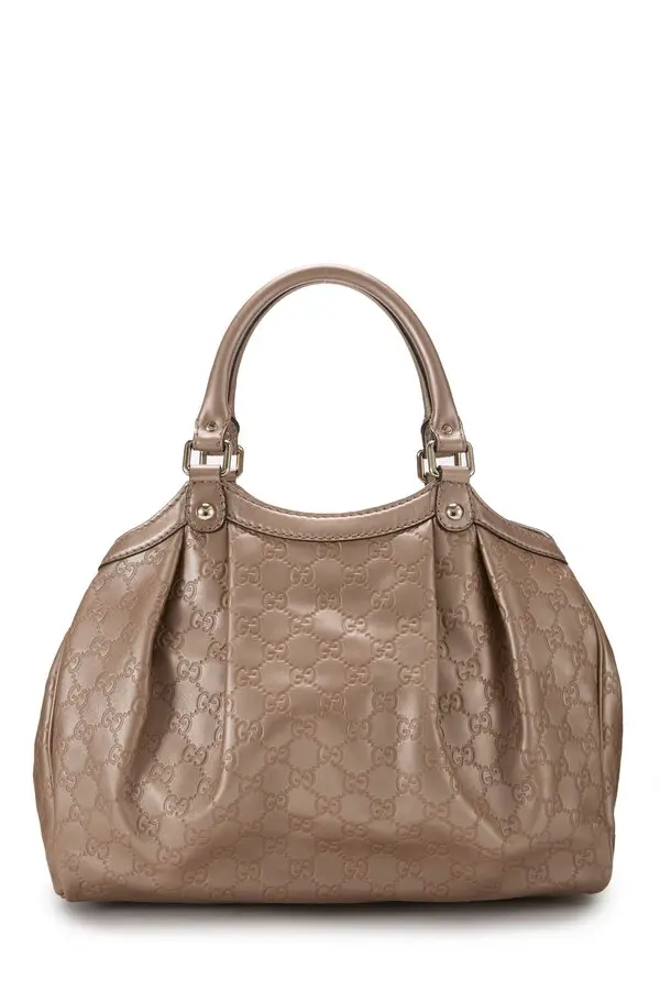 Gucci Metallic Sukey Tote