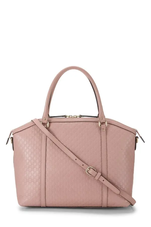 Gucci Microguccissima Dome Bag - Pink