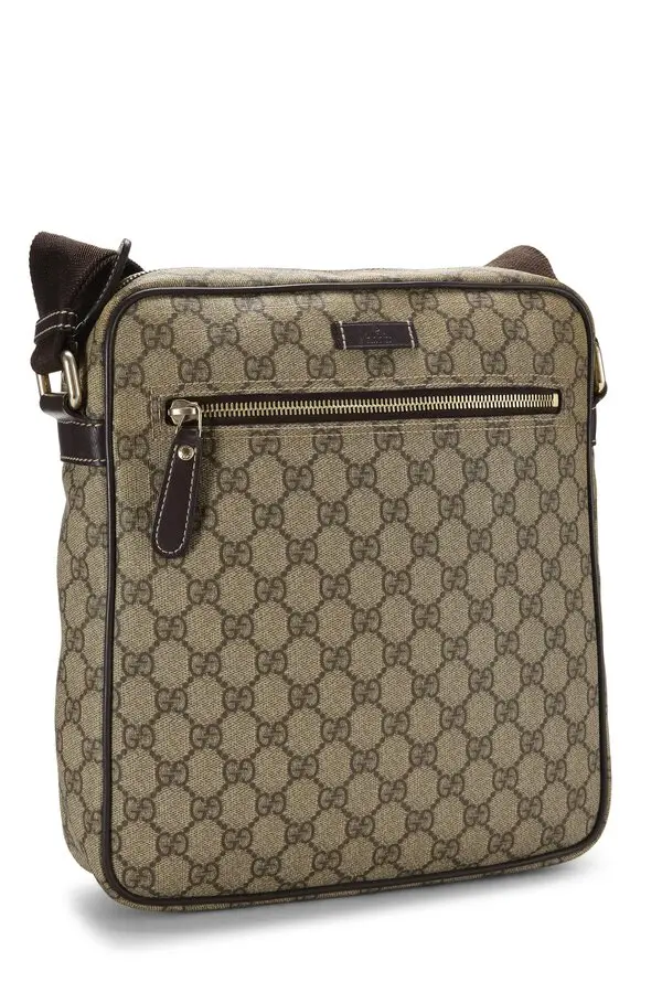 Gucci Original Gg Supreme Vertical Camera Bag