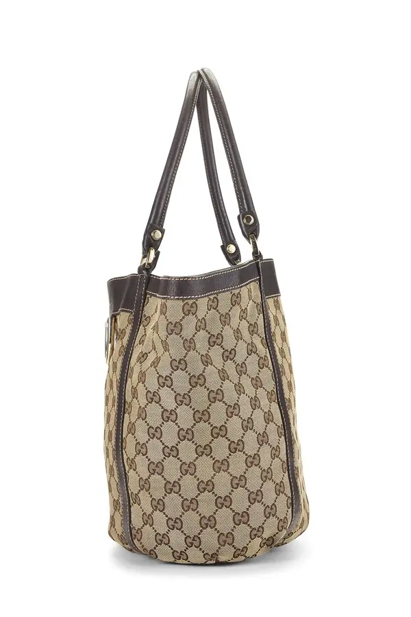 Gucci Original Gg D-ring Abbey Shoulder Bag - Brown