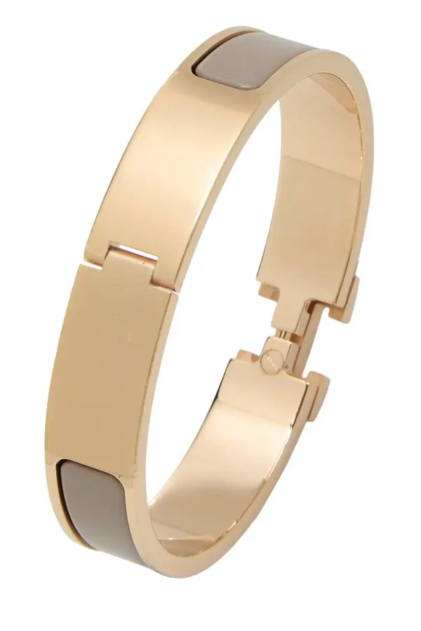 Hermès Clic Clac H Bracelet - Grey