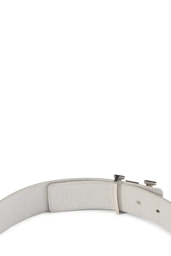 LOUIS VUITTON Taigarama Initiales Reversible Belt 85