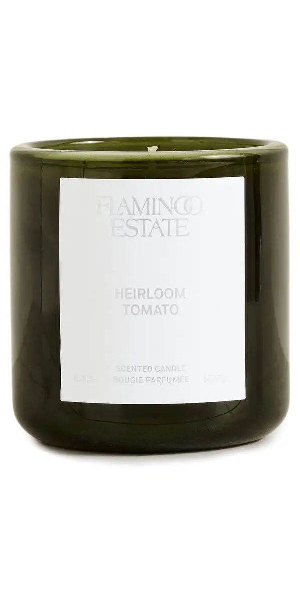 FLAMINGO ESTATE Roma Heirloom Tomato Candle - Green