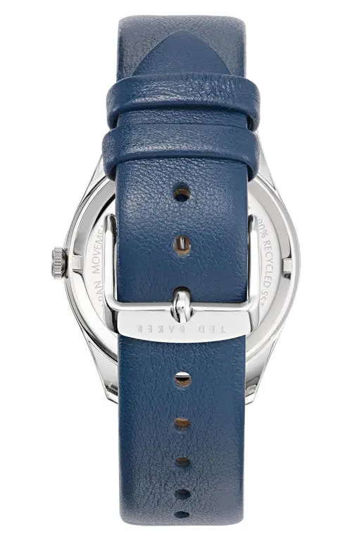 Ted Baker London Recycled Stainless Steel Strap Watch