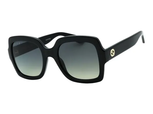 Gucci Rectangular Sunglasses - Black/grey (gg1337s/002)