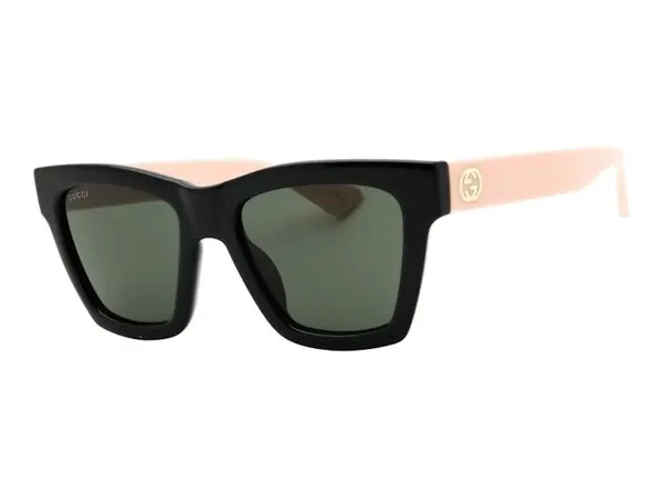 Gucci Oversized Sunglasses - Black/pink/grey