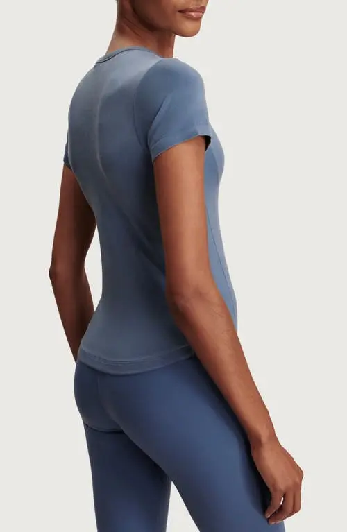 Varley Casper Seamless T-shirt - Bijou Blue
