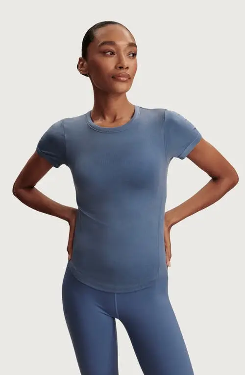 Varley Casper Seamless T-shirt - Bijou Blue