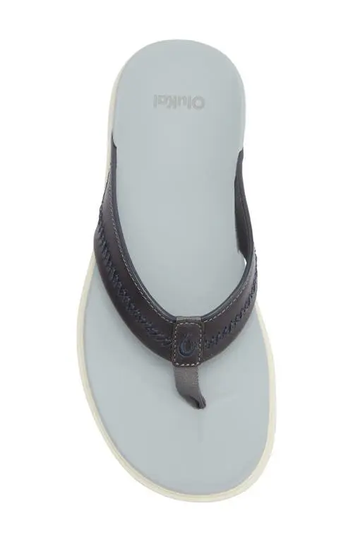 Olukai Shoreline Flip Flop - Rock/pale Grey