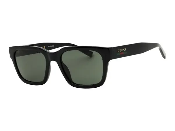 Gucci Rectangular Sunglasses - Black/grey (gg1857s/001)