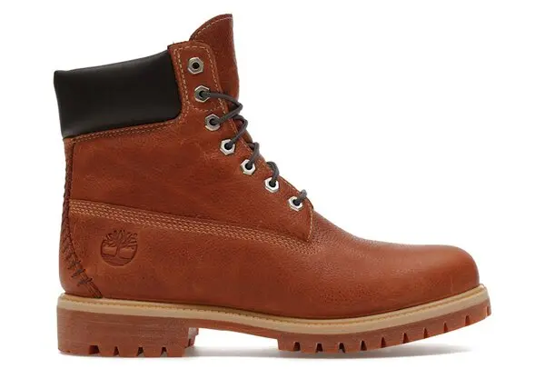 Timberland 6" Premium Waterproof Boots - Rust Dark Grey