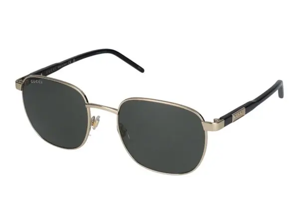 Gucci Round Sunglasses - Black Gold/ (gg1799s/001)