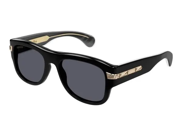 Gucci Square Sunglasses - Black/grey (gg1517s/001)