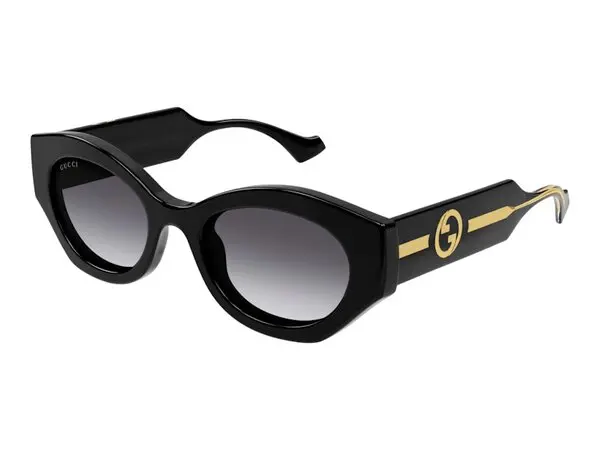 Gucci Cat Eye Sunglasses 52 - Black/grey (gg1553s/001
