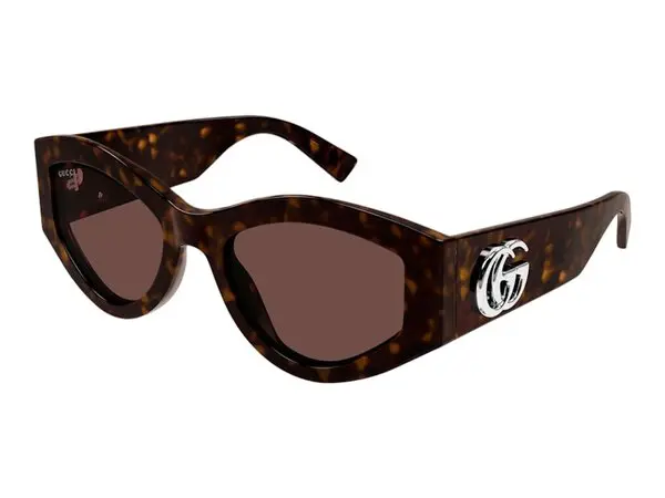 Gucci Cat Eye Sunglasses - Havana Havana Brown/brown (gg1951s/002)