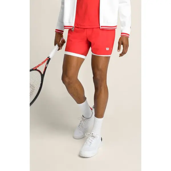 Wilson Tournament 5-inch Unlined Shorts - Infrared