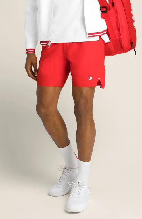 Wilson Tournament V2 7-inch Tennis Shorts - Infrared