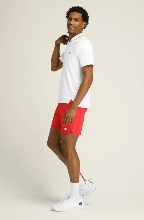 Wilson Tournament V2 7-inch Tennis Shorts - Infrared