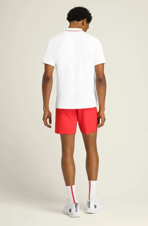 Wilson Tournament V2 7-inch Tennis Shorts - Infrared