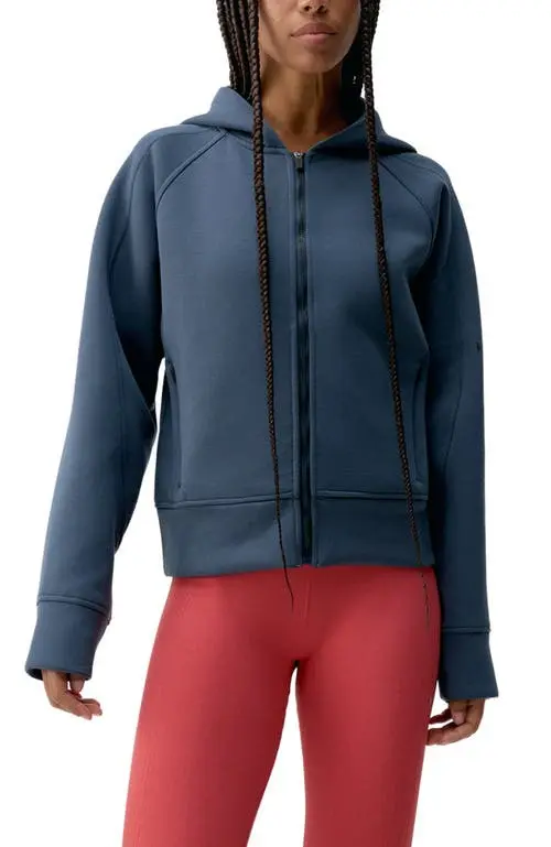 BORN LIVING YOGA Performance Sport Sweatshirt - Blue Grey