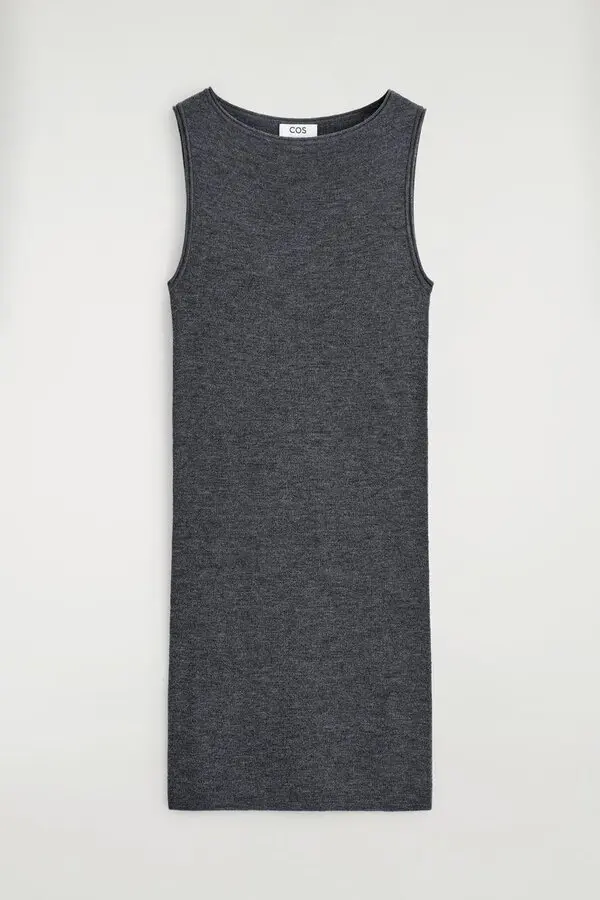 Cos Seamless Merino Wool Mini Dress