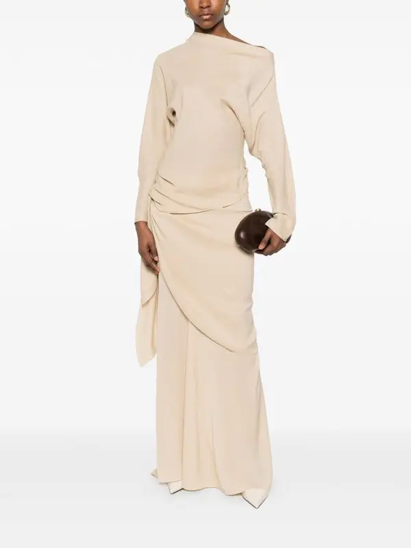 CORTANA Isolde Silk Top - Beige