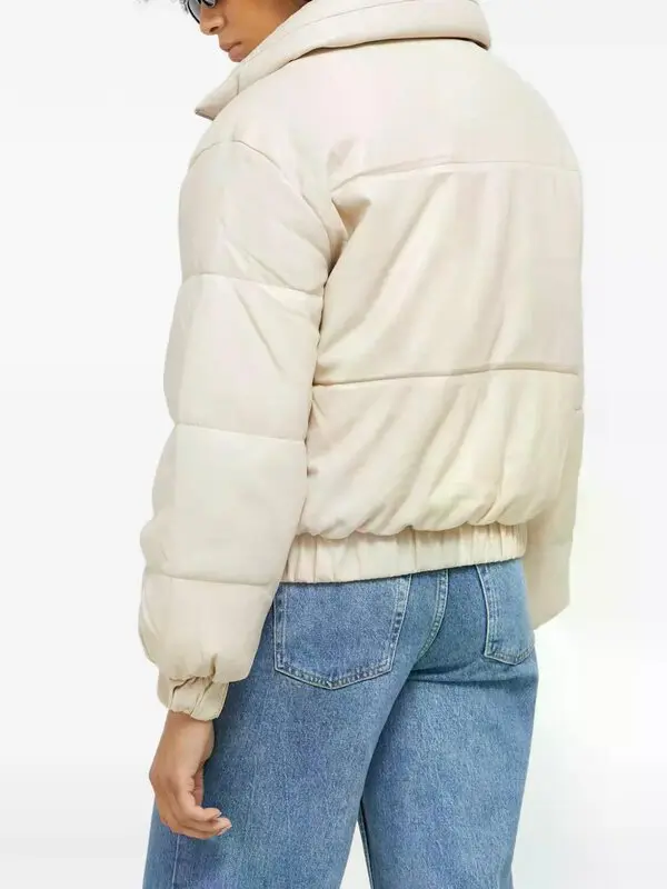Abercrombie Padded Zip-up Jacket - Neutrals