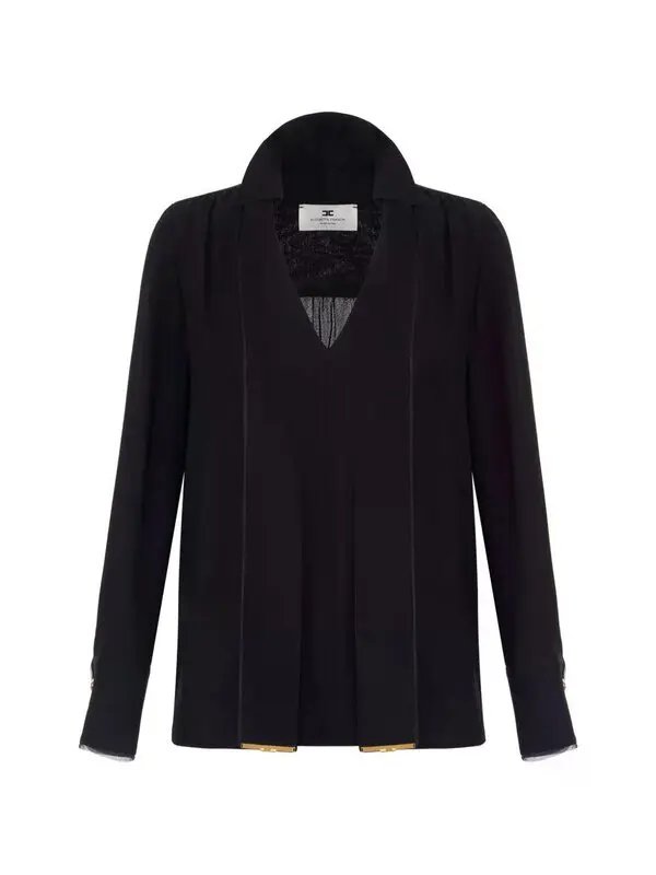 Elisabetta Franchi Tie-neck Blouse