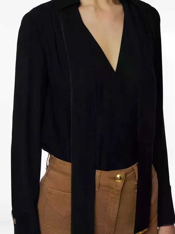Elisabetta Franchi Tie-neck Blouse