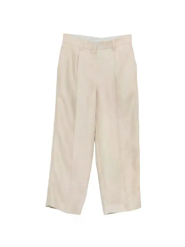 Brunello Cucinelli Pleated Trousers - Neutrals