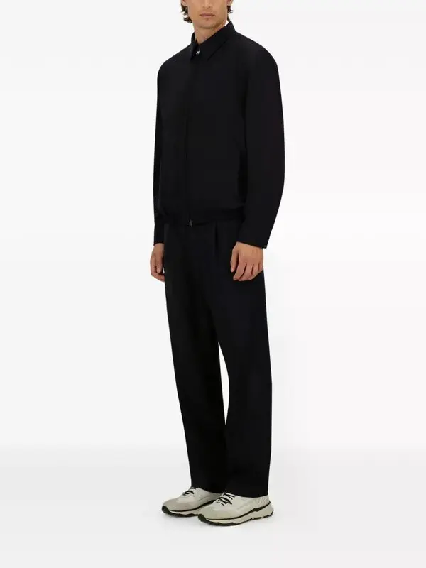 Herno Zip-up Shirt Jacket - Blue